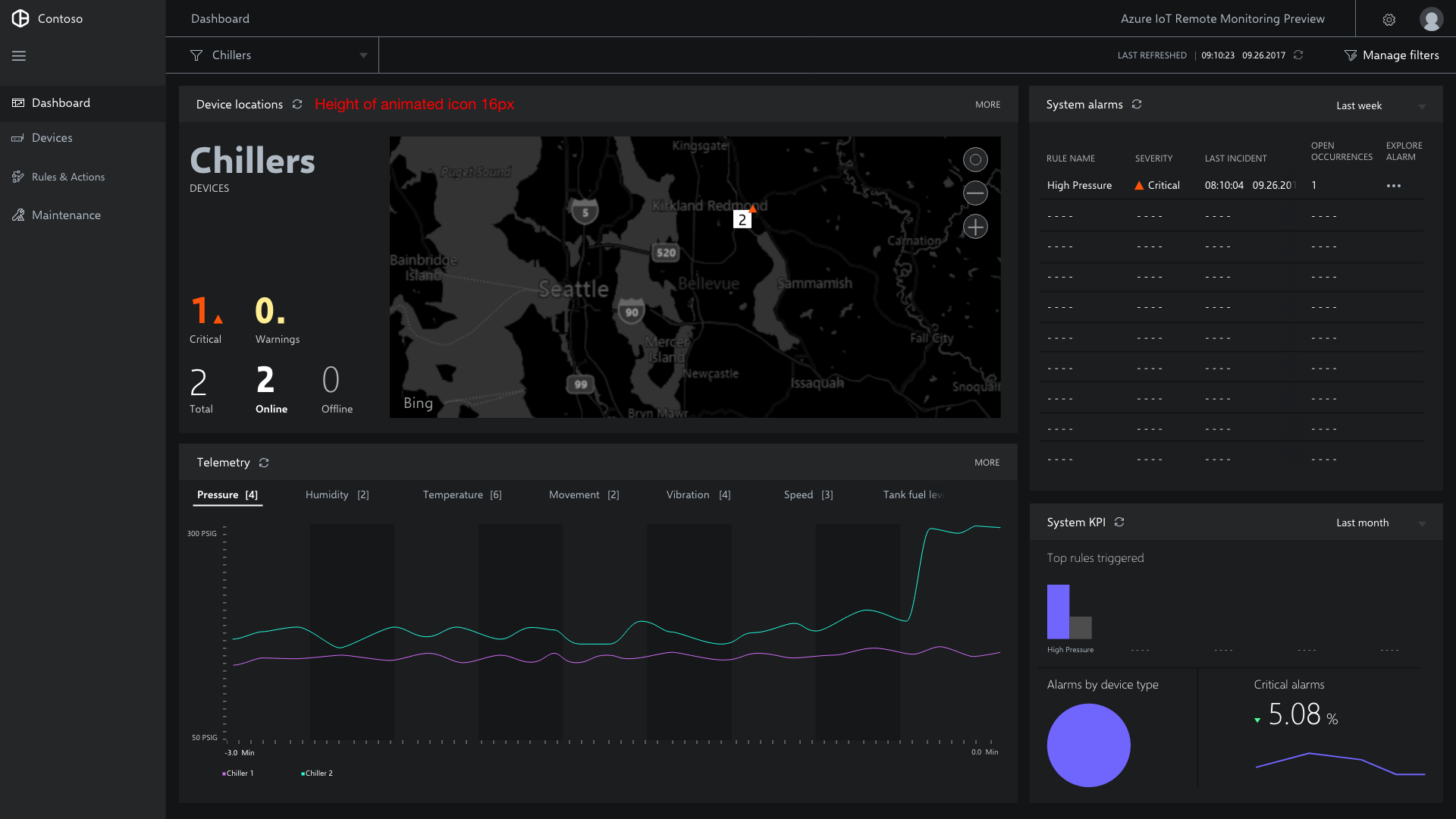 Show progress indicator on all controls when updating · Issue #572 · Azure/pcs-remote-monitoring ...