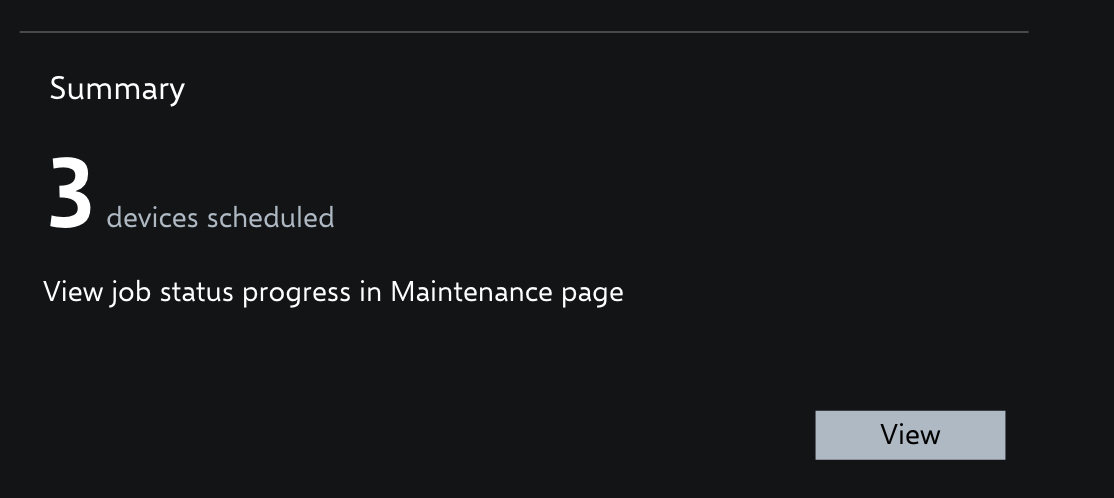 After confirming jobs, there is no change of text · Issue #483 · Azure/pcs-remote-monitoring ...