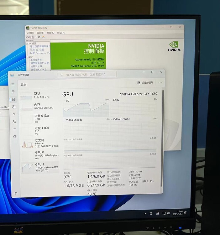 GPU usage high on Win11 but not on Win10 · Issue #2762 · NVIDIA ...