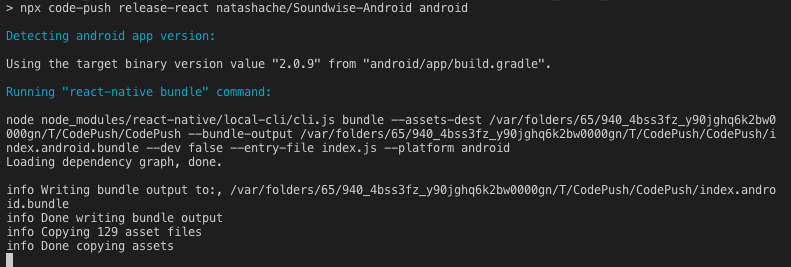 cli is waiting forever · Issue #636 · microsoft/code-push · GitHub