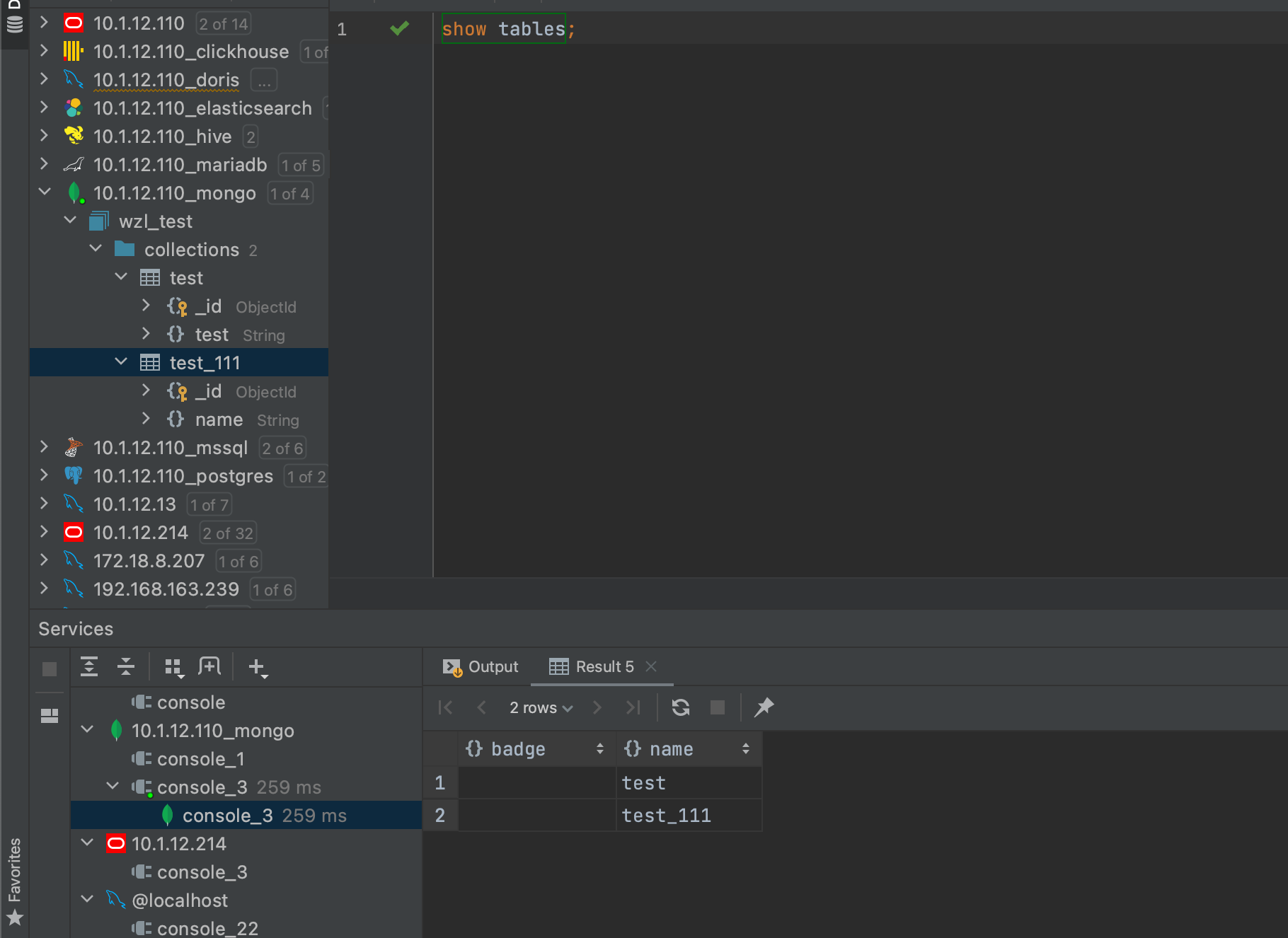 [Bug] MongoDB数据源，新增collection后，拉取不到最新的collection · Issue #1767 · dataease/dataease · GitHub