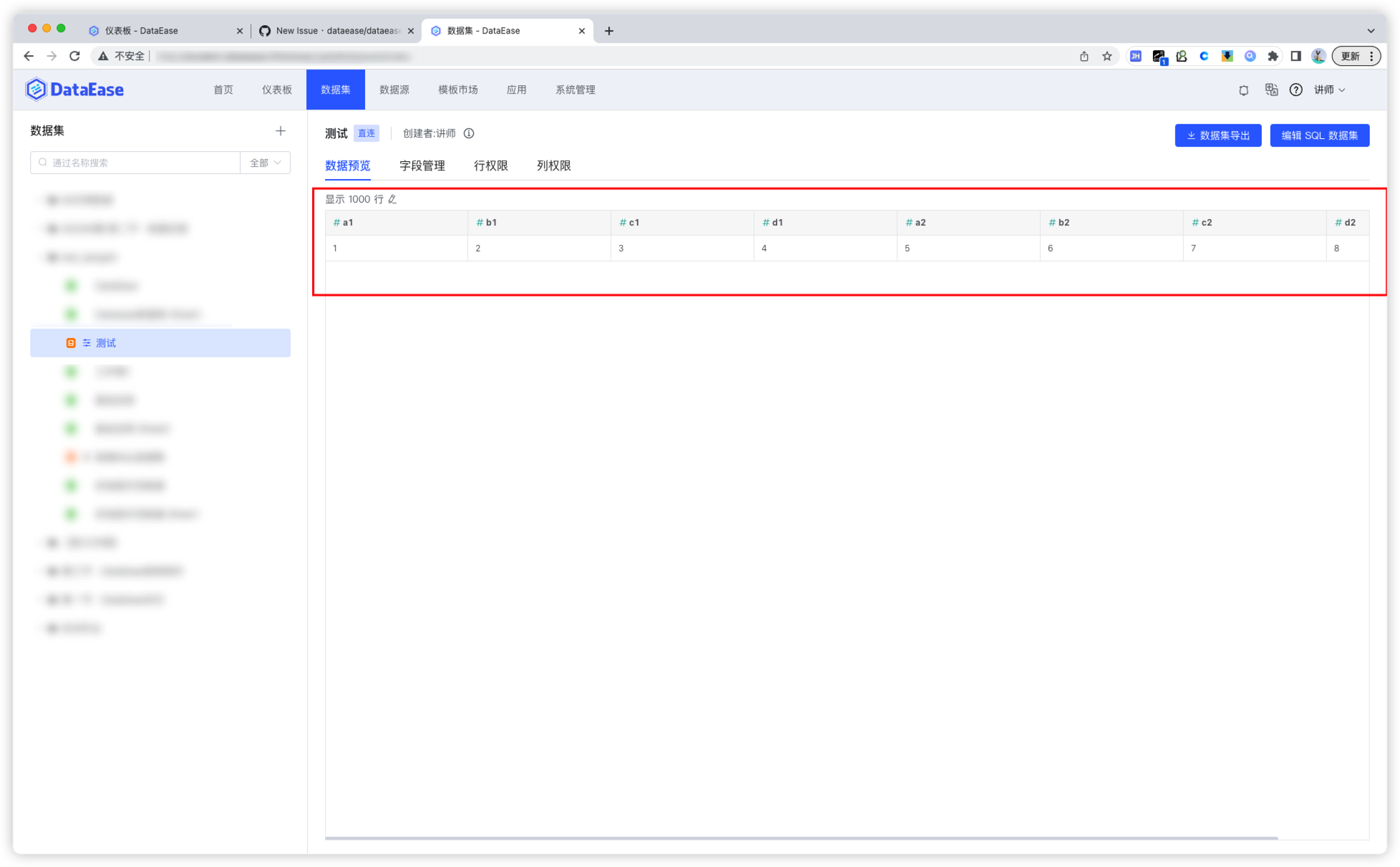 Bug 视图计算字段保存异常，查看请求参数后发现部分字段未转换成主键。 · Issue 5421 · Dataeasedataease · Github 
