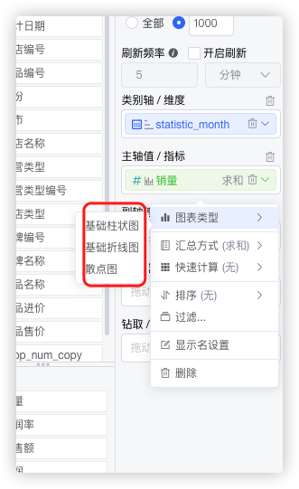 Feature 组合图扩展 · Issue 6282 · Dataeasedataease · Github