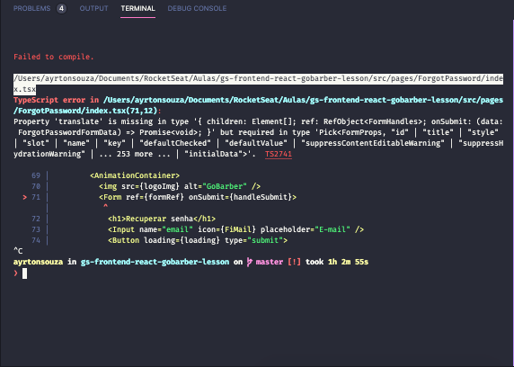 Property 'translate'is missing in type (...) · Issue #294 · unform/unform · GitHub