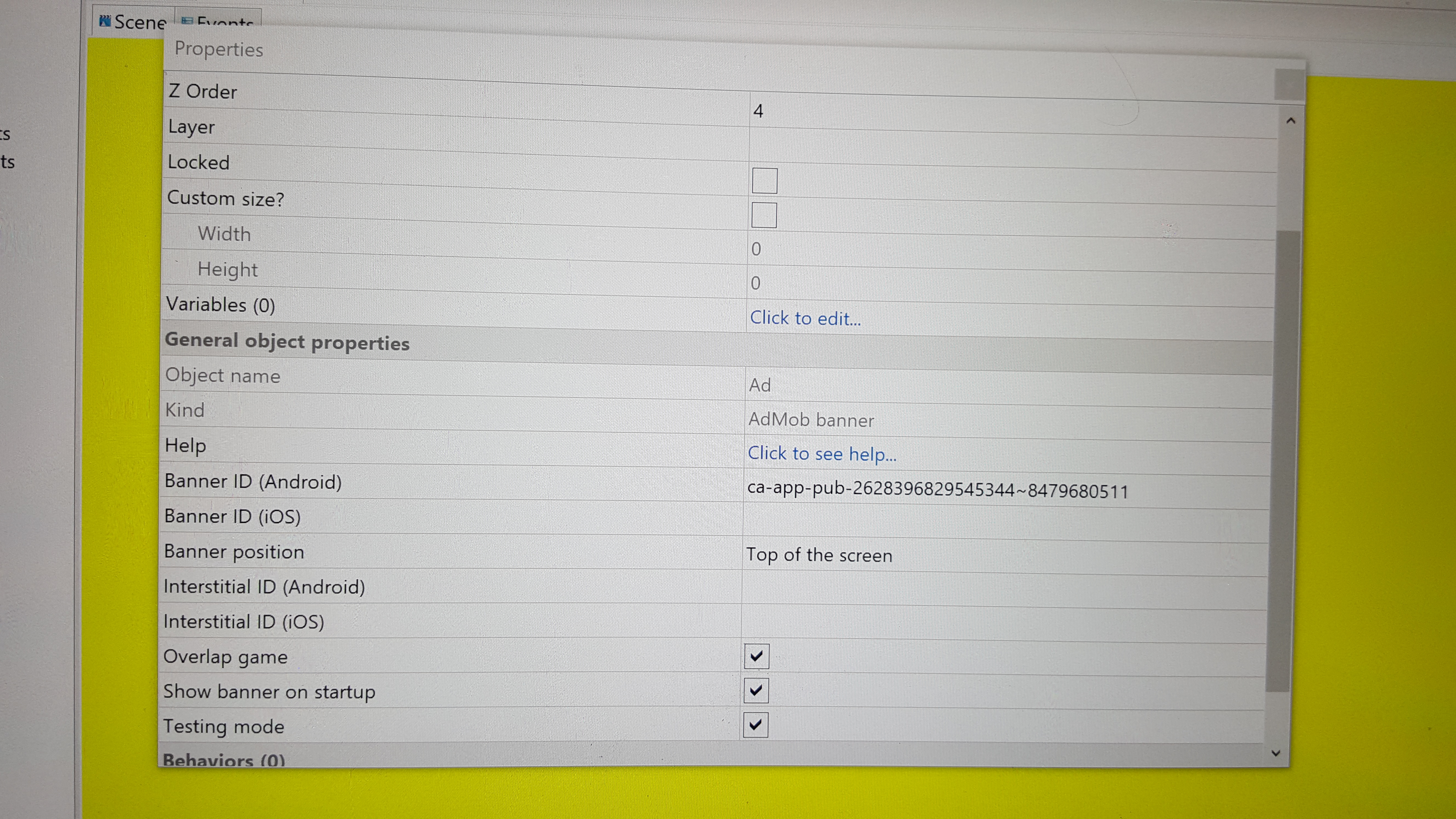 Admob Causing Game To Not Load · Issue 360 · 4iangdevelop · Github