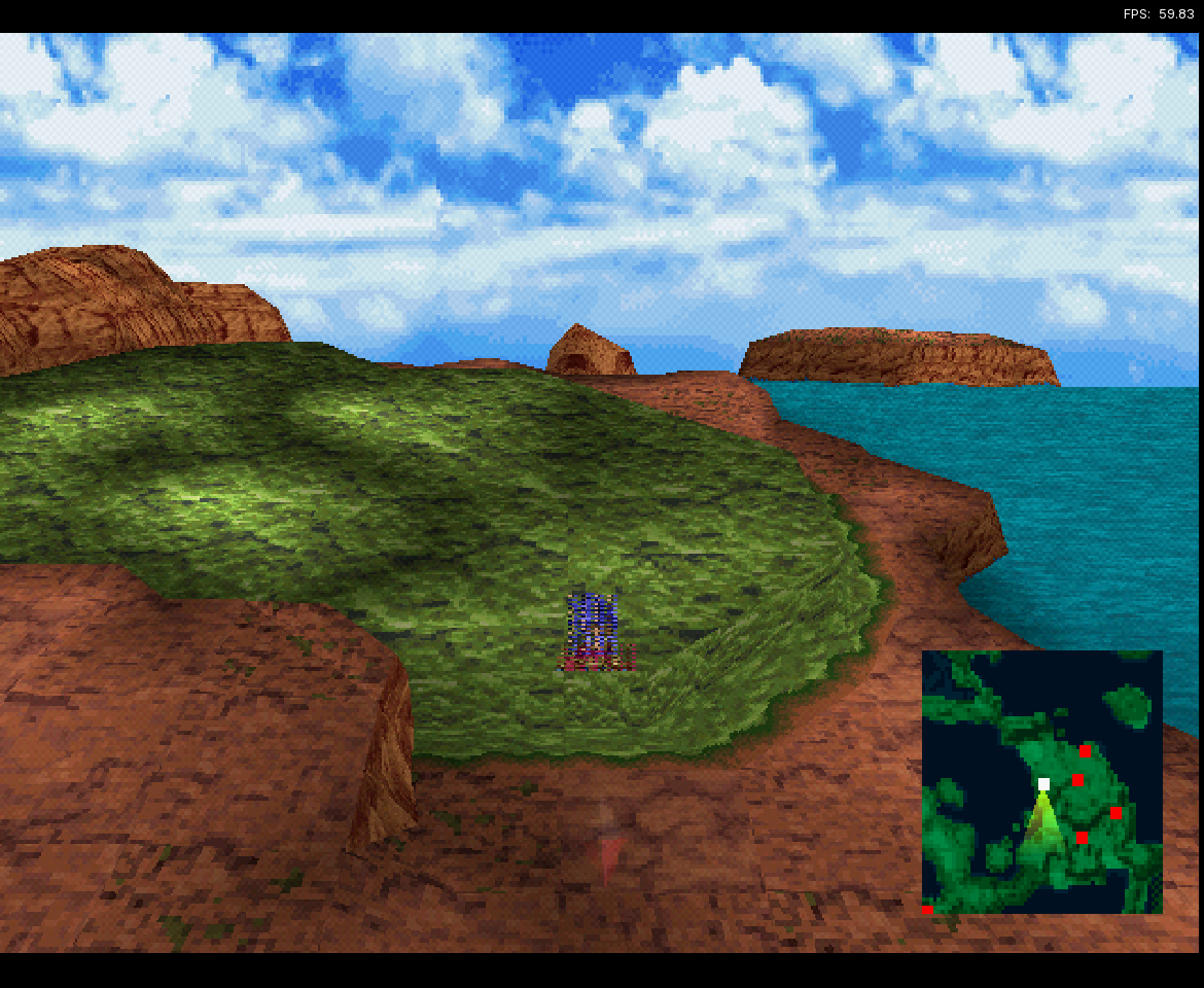 Wild Arms 2: flickering and garbled character sprite when walking in a ...