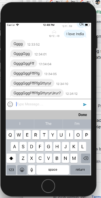 NavigationBar pushed up when using textview. · Issue #161 · hackiftekhar/IQKeyboardManager · GitHub