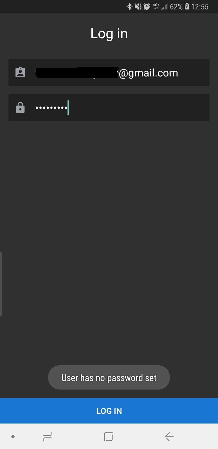 [BUG] User has no Password set · Issue #1143 · RocketChat/Rocket.Chat.Android · GitHub