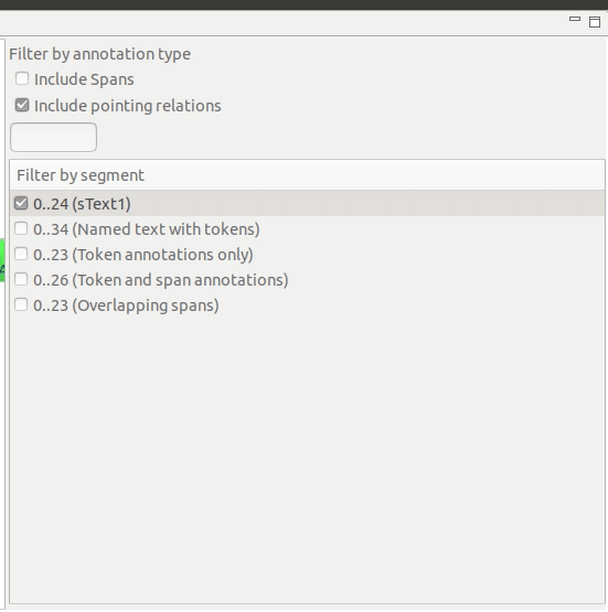 Fix unexpected selection behaviour in filter list of graph viewer ...