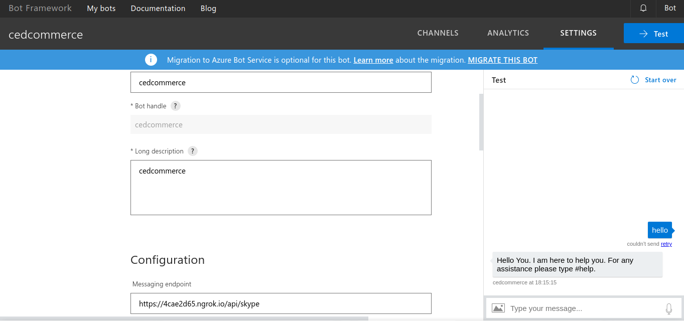 Skype There Was A Problem Synchronizing Your Bot To Skype · Issue 4402 · Microsoft 