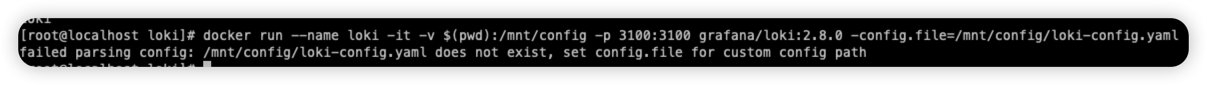 Failed Parsing Config Mnt Config Loki Config Yaml Does Not Exist · Issue 9279 · Grafana Loki