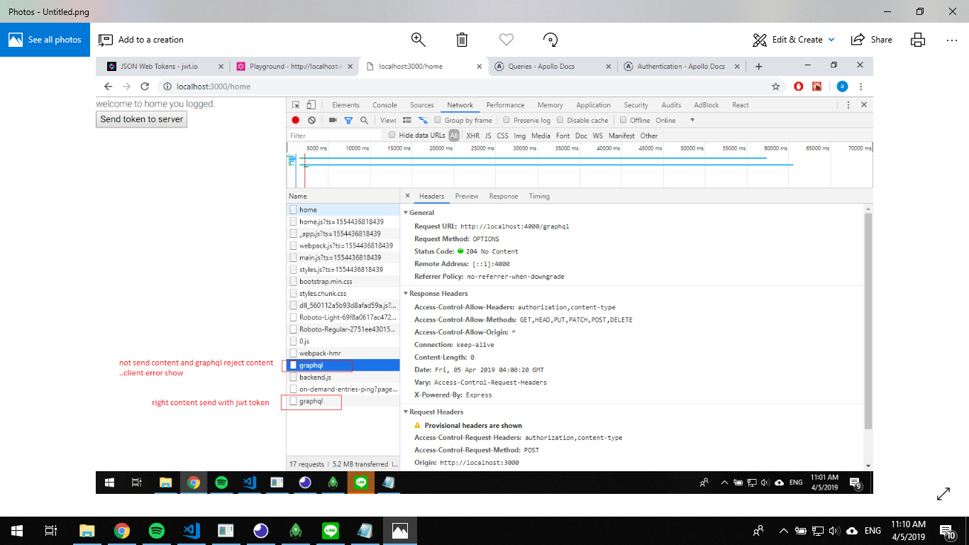 Client Send No Content When First Render · Issue 2933 · Apollographqlreact Apollo · Github