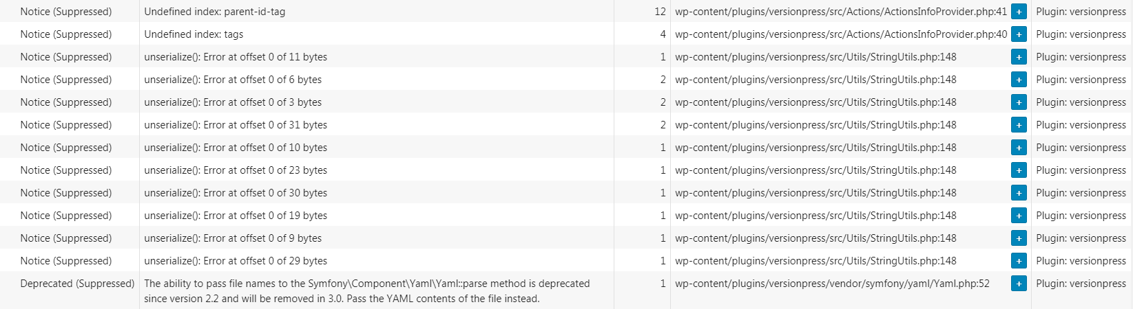 Fatal error with ACF · Issue #1413 · versionpress/versionpress · GitHub