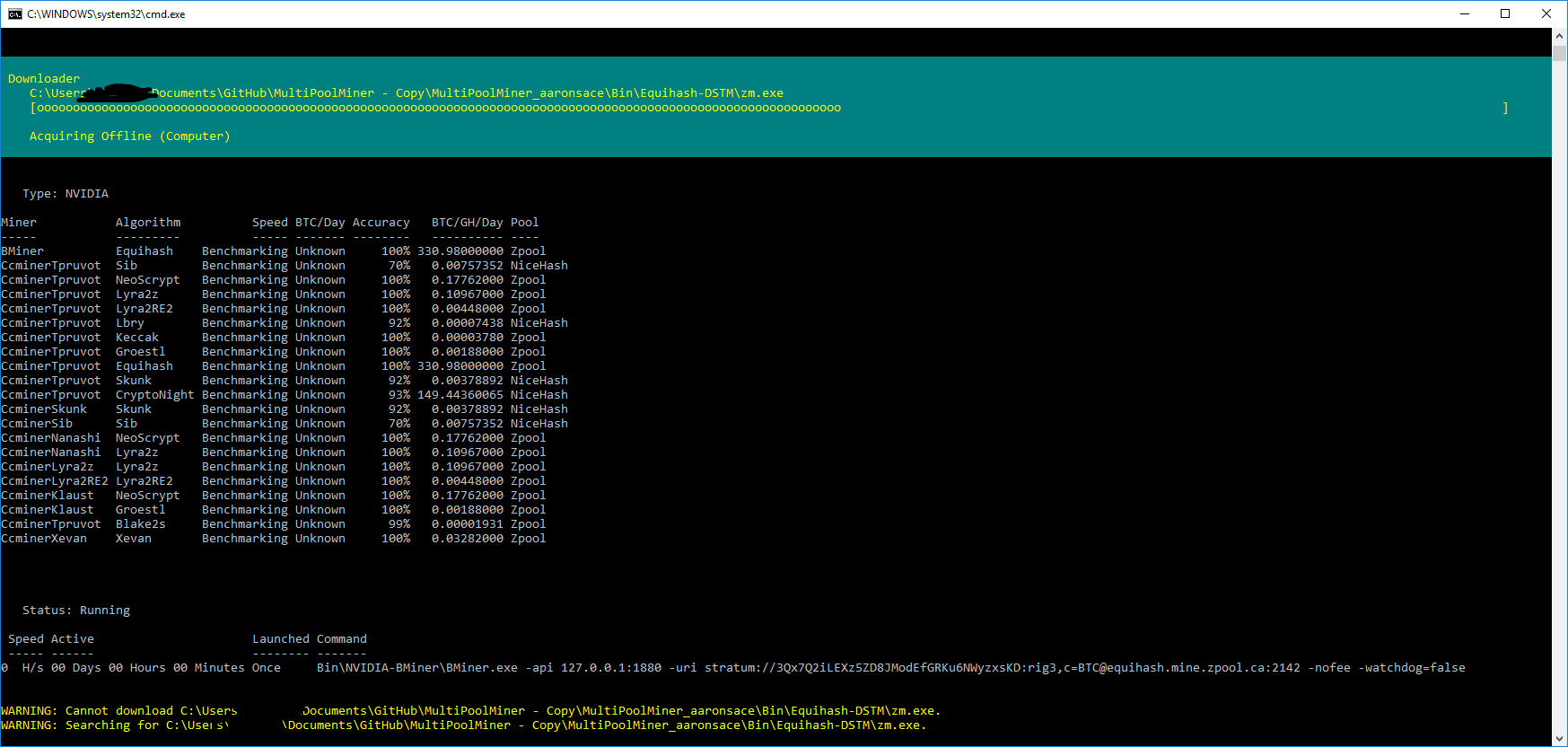 Multipoolminer Freeze · Issue #1370 · MultiPoolMiner/MultiPoolMiner · GitHub