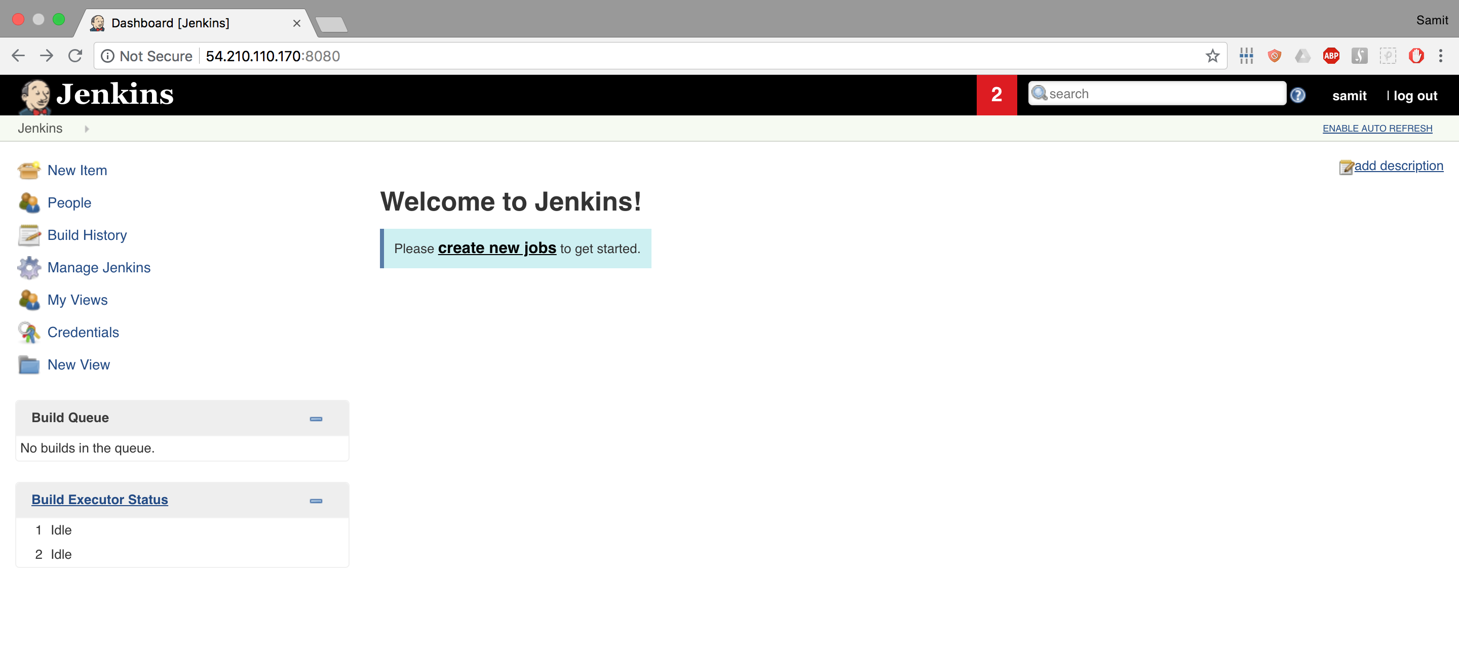 GitHub - lolsam/setup-jenkins: Shell script to install Jenkins