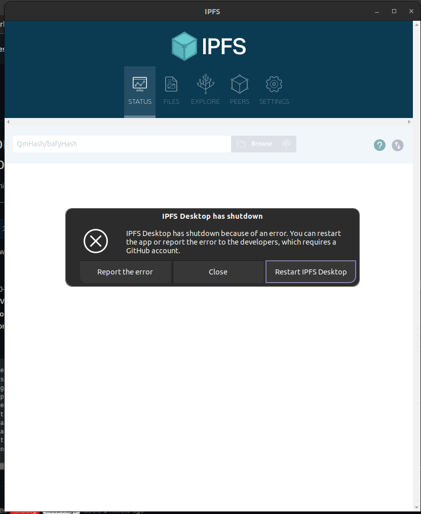 Gui Error Report Syntaxerror Unexpected End Of Json Input Error 0735
