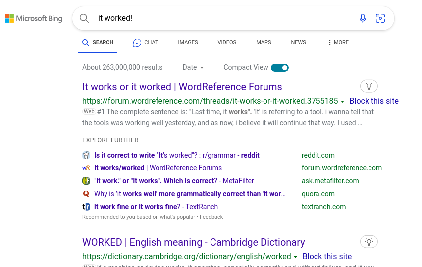 Not working on (new) Bing.com · Issue #318 · iorate/ublacklist · GitHub