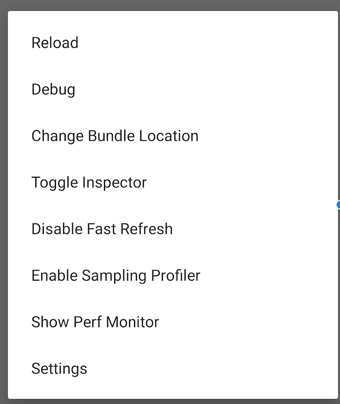Devmenu Differences Iosandroid When Using Hermes · Issue 31792 · Facebookreact Native · Github