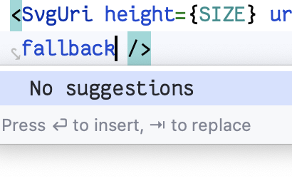 Prop fallback is listed for SvgUri / SvgCssUri in the docs but doesn't seem to be there · Issue ...