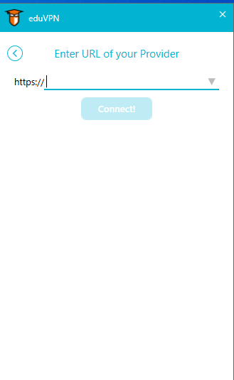 unable to use "Enter URL of your Provider" with eduVPNClient_2.0.x.exe · Issue #169 · Amebis ...