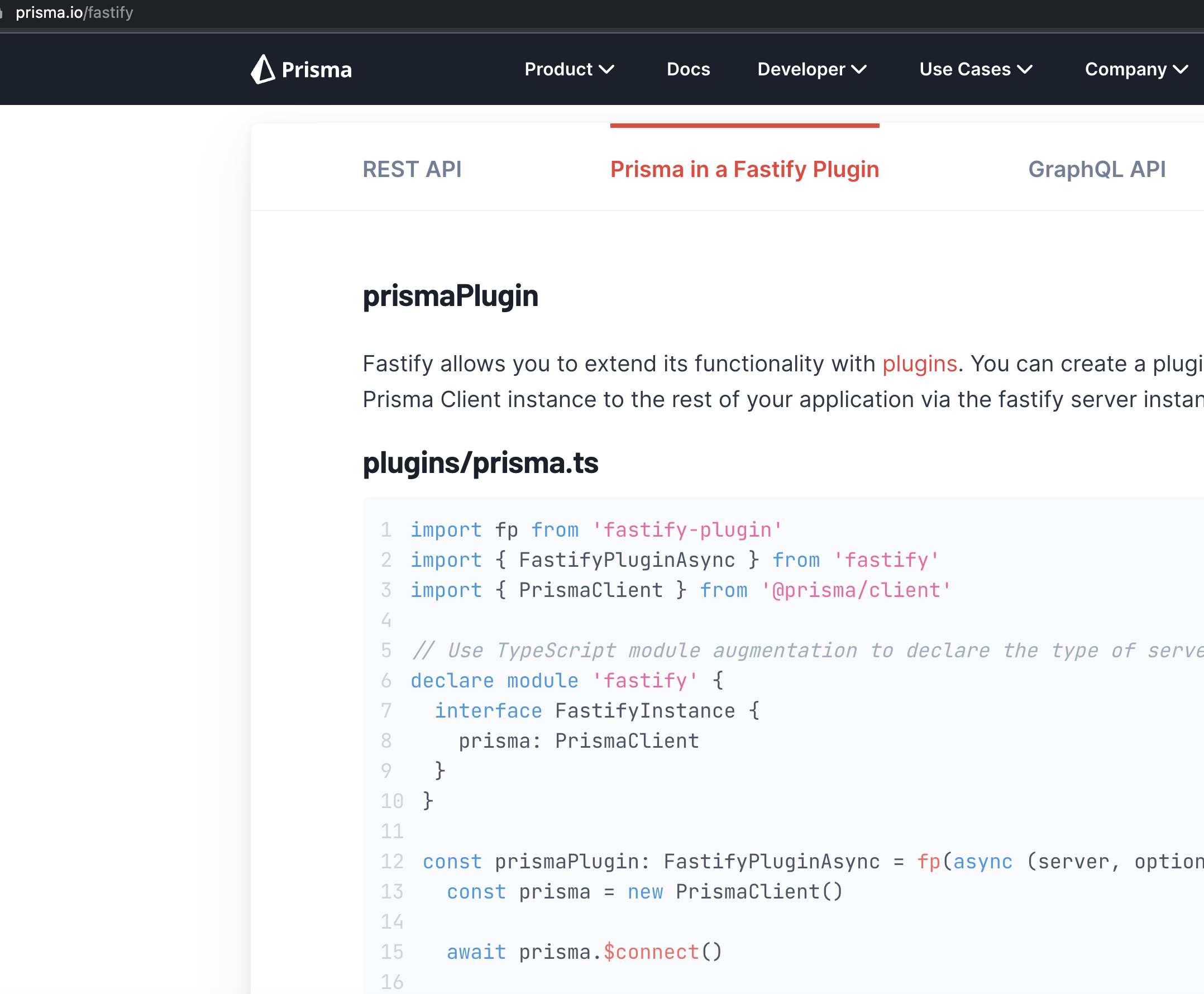 How to getting access to the return type of a function and extends it. · prisma prisma ...