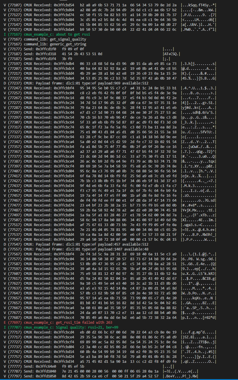 About the problem of executing AT command when the buffer is full in CMUX mode (IDFGH-7581 ...