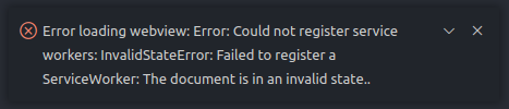Alert error Failed to register a ServiceWorker · Issue #508 · mhutchie/vscode-git-graph · GitHub