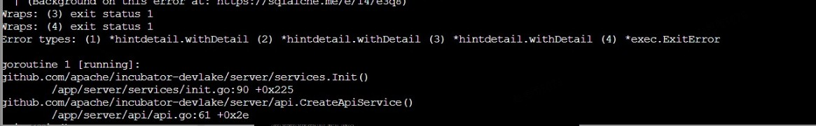 [bug][devlake] Devlake Cannot Connect To The Database After Upgrading · Issue 5494 · Apache