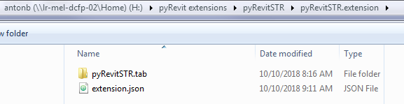 4.6 beta - Custom extension doesn't load · Issue #383 · pyrevitlabs/pyRevit · GitHub