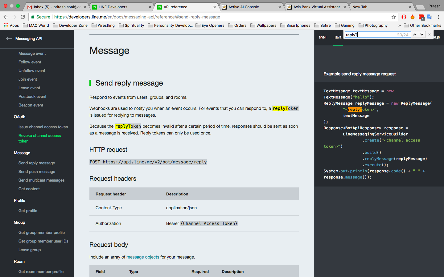 Authorisation process in web-view renders 'invalid replyToken' · Issue #151 · line/line-bot-sdk ...
