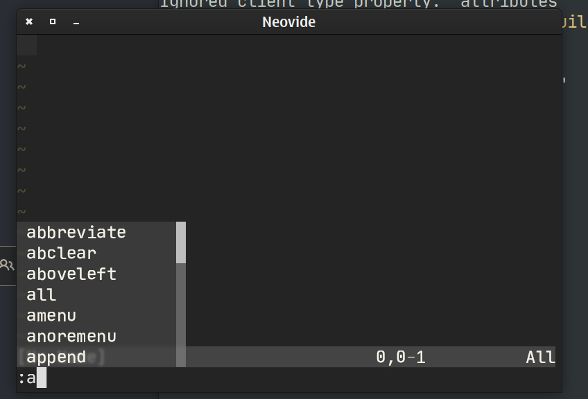 Invalid menu position when using multiGrid · Issue #480 · neovide/neovide · GitHub