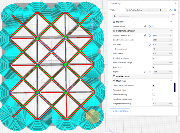 Brim Not Touching Model When Normal Supports Are Used · Issue 16299 · Ultimakercura · Github 