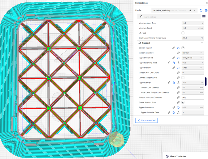 Brim not touching model when normal supports are used · Issue #16299 · Ultimaker/Cura · GitHub