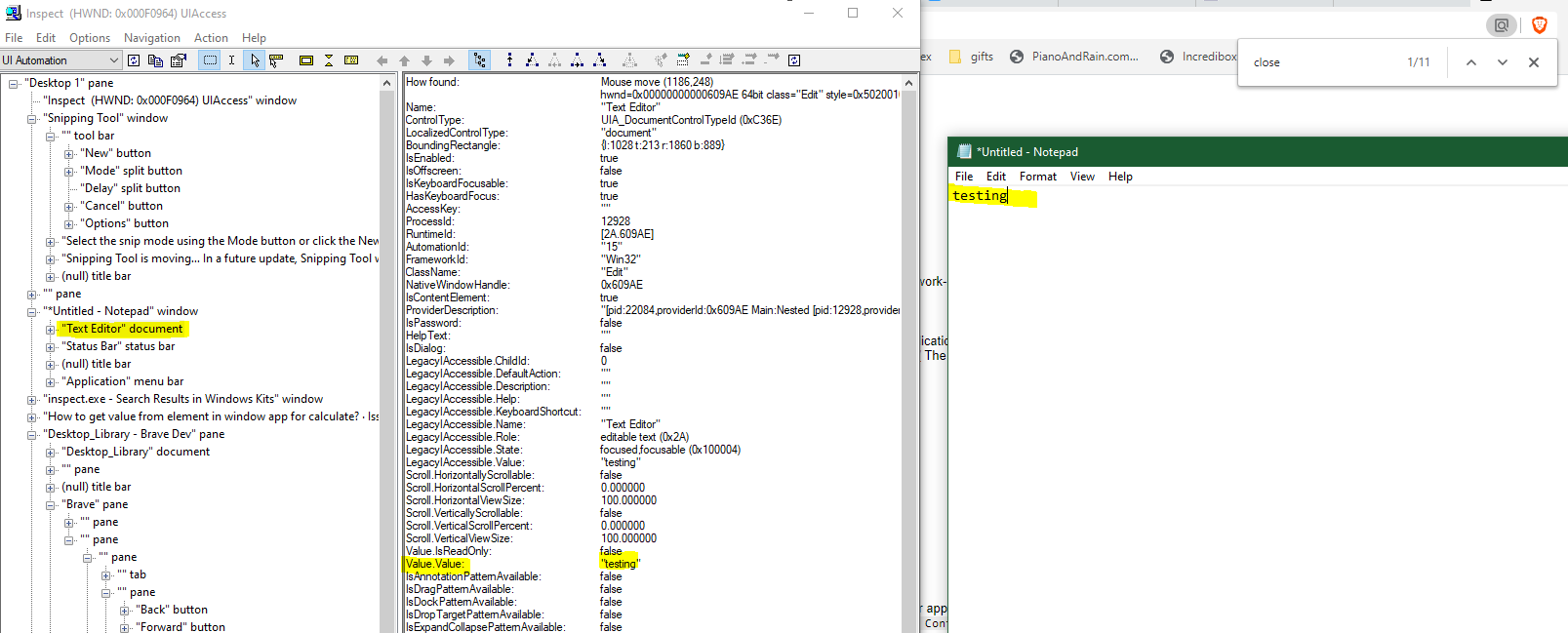 How To Get Value From Element In Window App For Calculate · Issue 168 6738