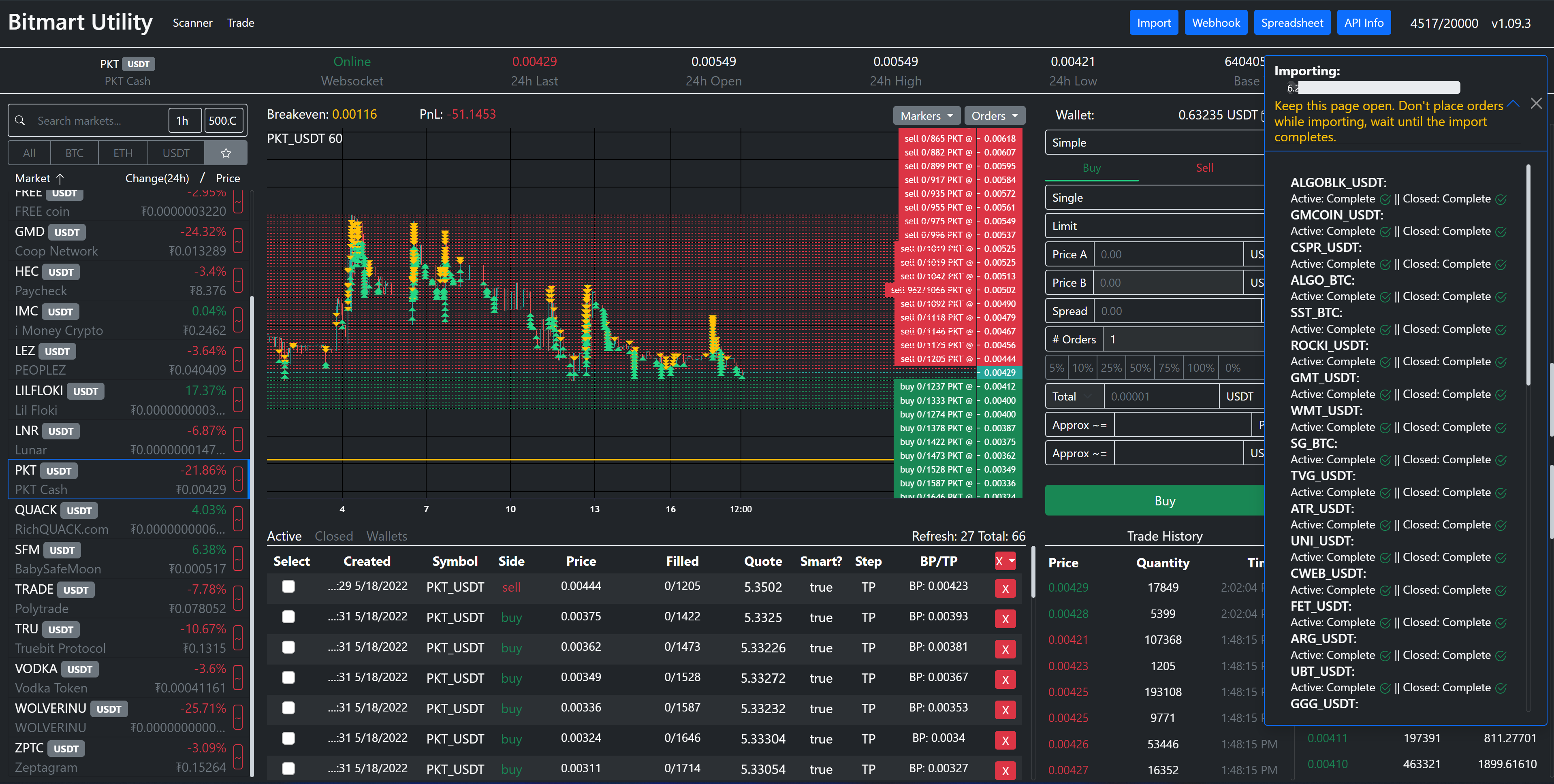 GitHub - kuklaph/bitmart-trading-terminal: Open source trading terminal utilizing Google Apps ...