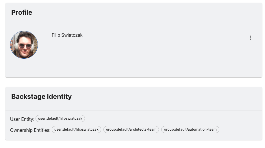 Permissions: Template/Scaffolder: READ missing User object in handle call, CREATE and DELETE ...