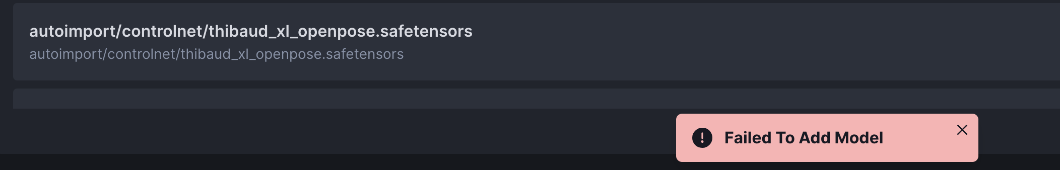 [bug]: InvokeAI 3.1.0: SDXL ControlNet Models cannot be imported · Issue #4487 · invoke-ai ...