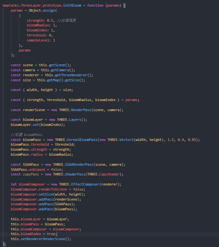 使用 SSAARenderPass 的问题 · Issue #297 · maptalks/maptalks.three · GitHub