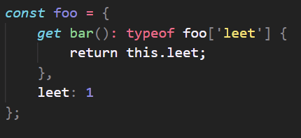 typeof breaks syntax · Issue #858 · microsoft/TypeScript-TmLanguage · GitHub