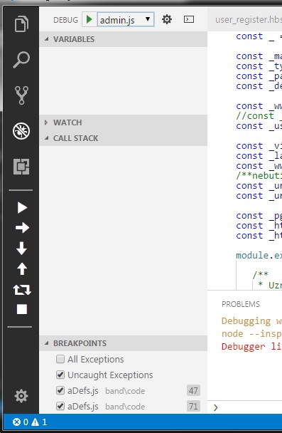 Debug Active Bar - usability feature-request · Issue #30490 · microsoft/vscode · GitHub