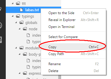 error when copying and pasting file in the same folder · Issue #35931 ...