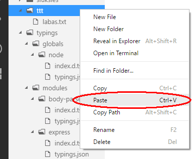 error when copying and pasting file in the same folder · Issue #35931 ...