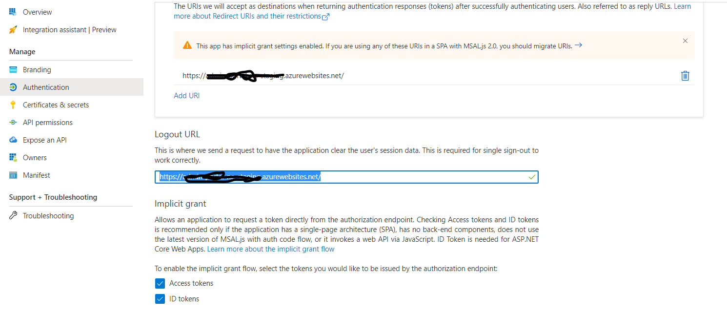 Logout Is Not Working Properly · Issue 2422 · Azureadmicrosoft Authentication Library For Js