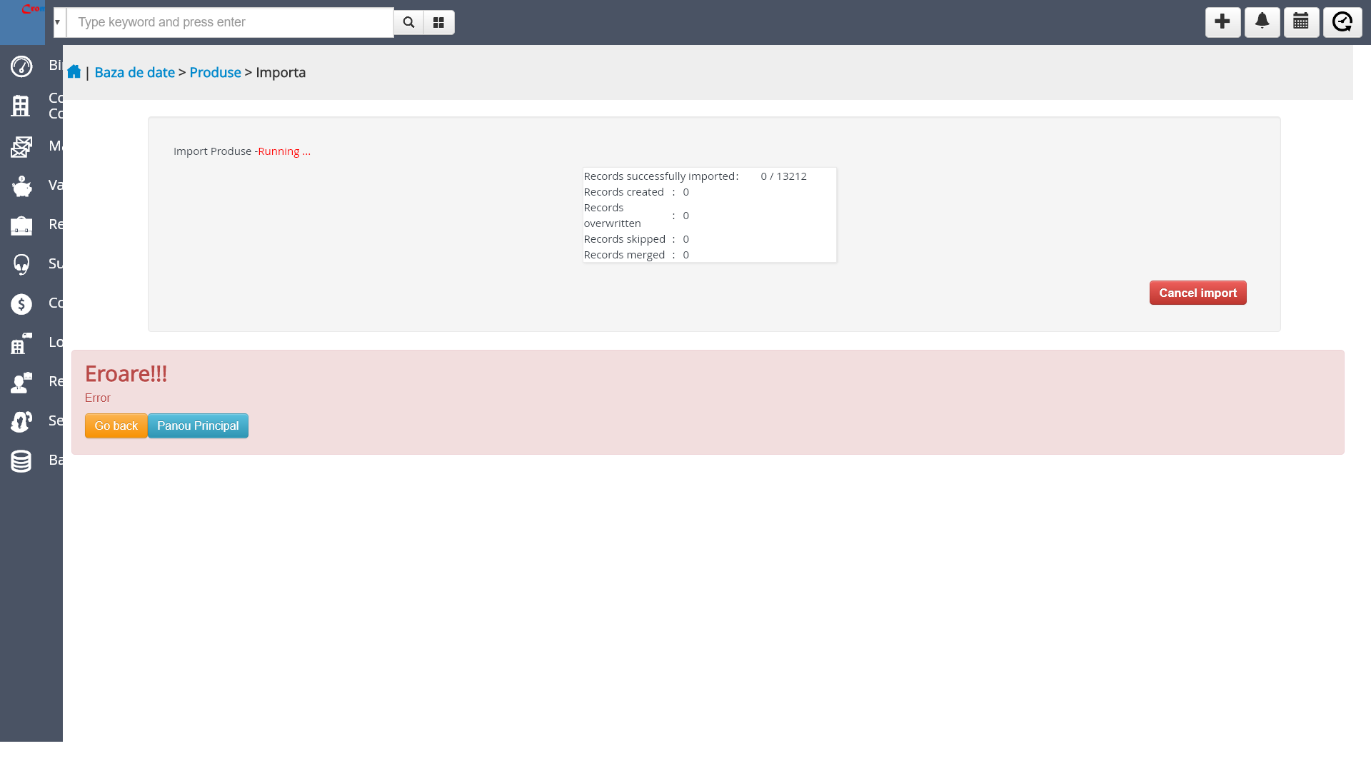 Import data error · Issue #4567 · YetiForceCompany/YetiForceCRM · GitHub