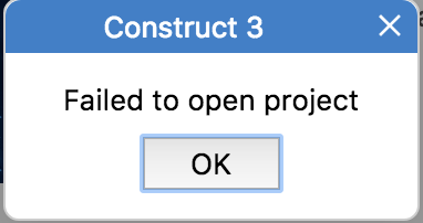 R62 "Failed to open Project" · Issue #924 · Scirra/Construct-bugs · GitHub