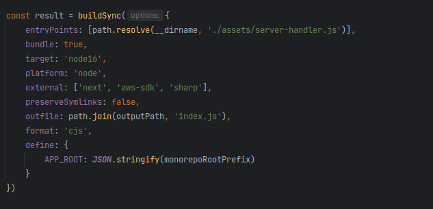 Wrong file location for ".next" dir when used in monorepo · Issue #7 · opennextjs/opennextjs-aws ...