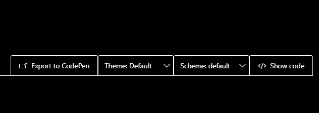 [@uifabric/example-app-base] Focus Indicator is not visible on the "Show Code" button in high ...