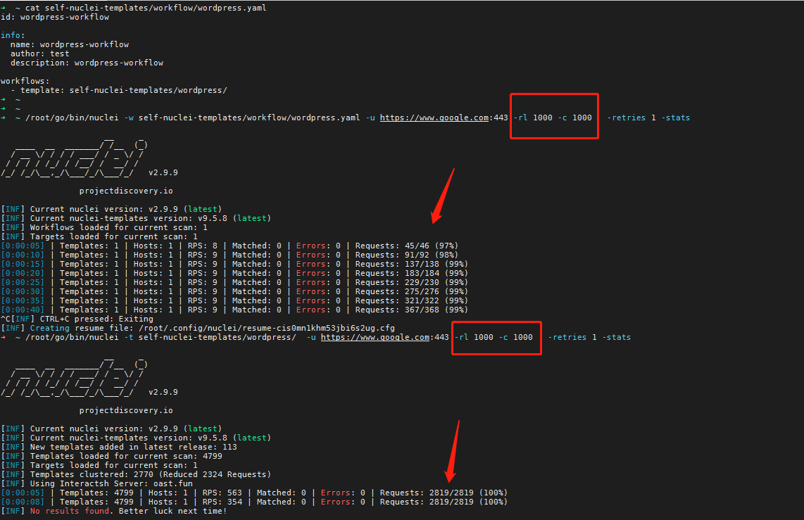 The Rate Limits doesn't work when nuclei with workflow · Issue #3957 · projectdiscovery/nuclei ...
