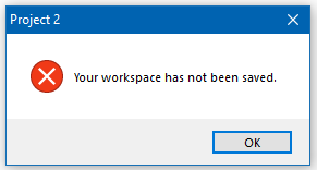 Project workspace changes lost on save cancel · Issue #9605 · notepad ...