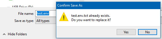 Incorrect "File already exists" message · Issue #9777 · notepad-plus ...